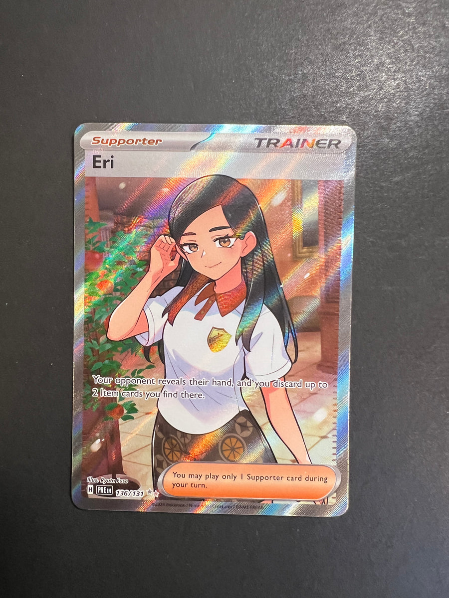 Eri - 136/131 Full Art Ultra Rare Trainer - Prismatic Evolutions – JAB Games13