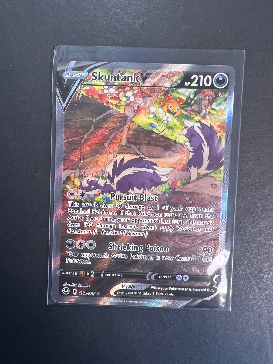 Skuntank V - 181/195 Full Art Ultra Rare - Silver Tempest – JAB Games13