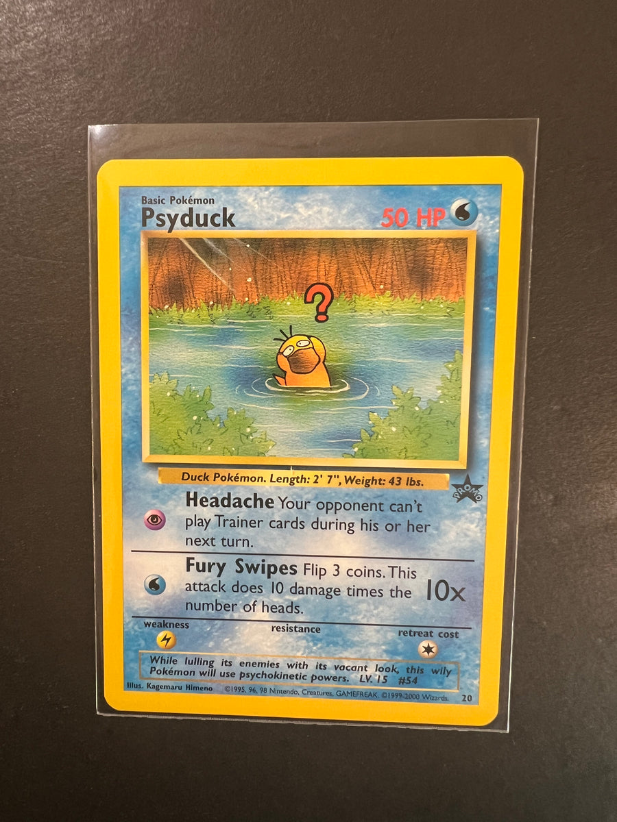 Psyduck - #20 Black Star Promo - Pokemon WOTC – JAB Games13