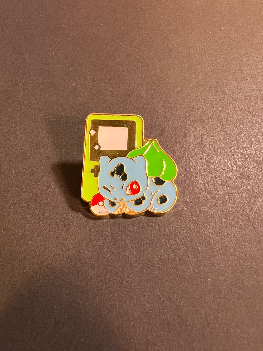 Pokemon Bulbasaur Gameboy Metal Pin! – JAB Games13
