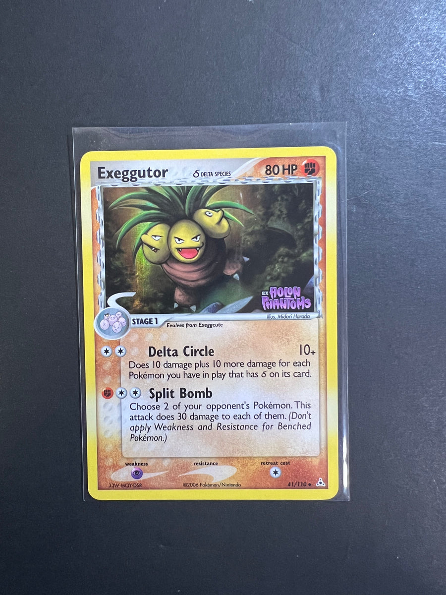Exeggutor - 41/110 “Stamped” Reverse Holo - EX Holon Phantoms – JAB Games13