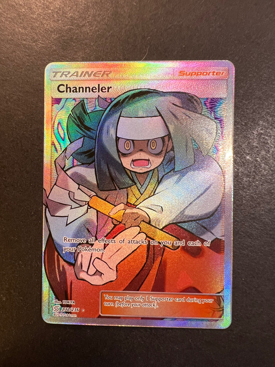 Channeler - 232/236 Full Art Ultra Rare Trainer - Unified Minds – JAB ...