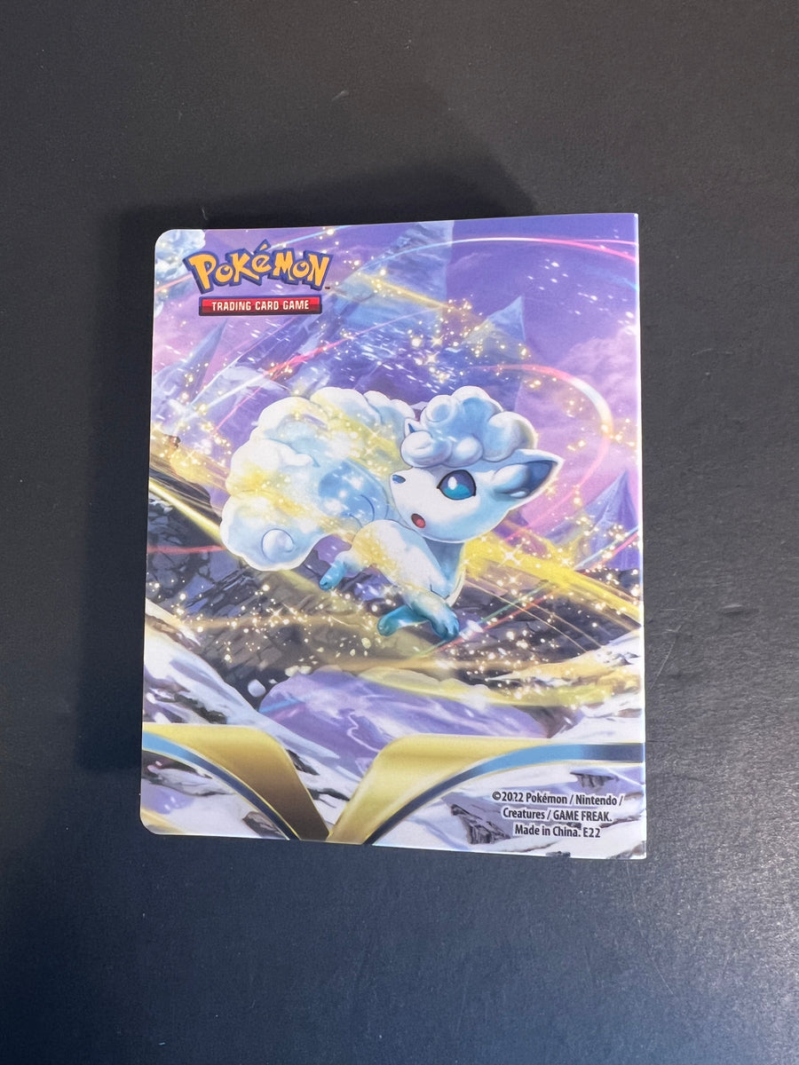 Pokemon Silver Tempest Mini Card Binder - Lugia and Alolan Vulpix ...