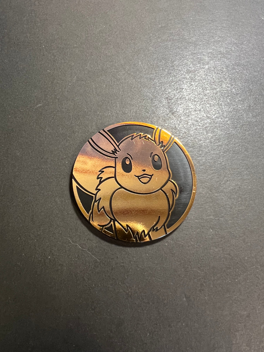 Official Eevee Pokemon Coin - Bronze - Prismatic Evolutions – JAB Games13