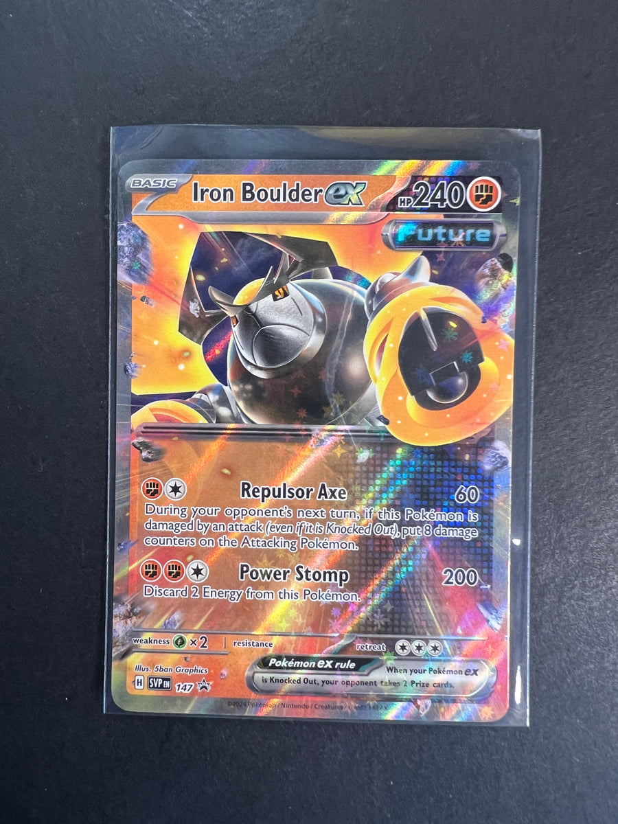 Iron Boulder ex - 147 Ultra Rare Promo - Pokemon – JAB Games13