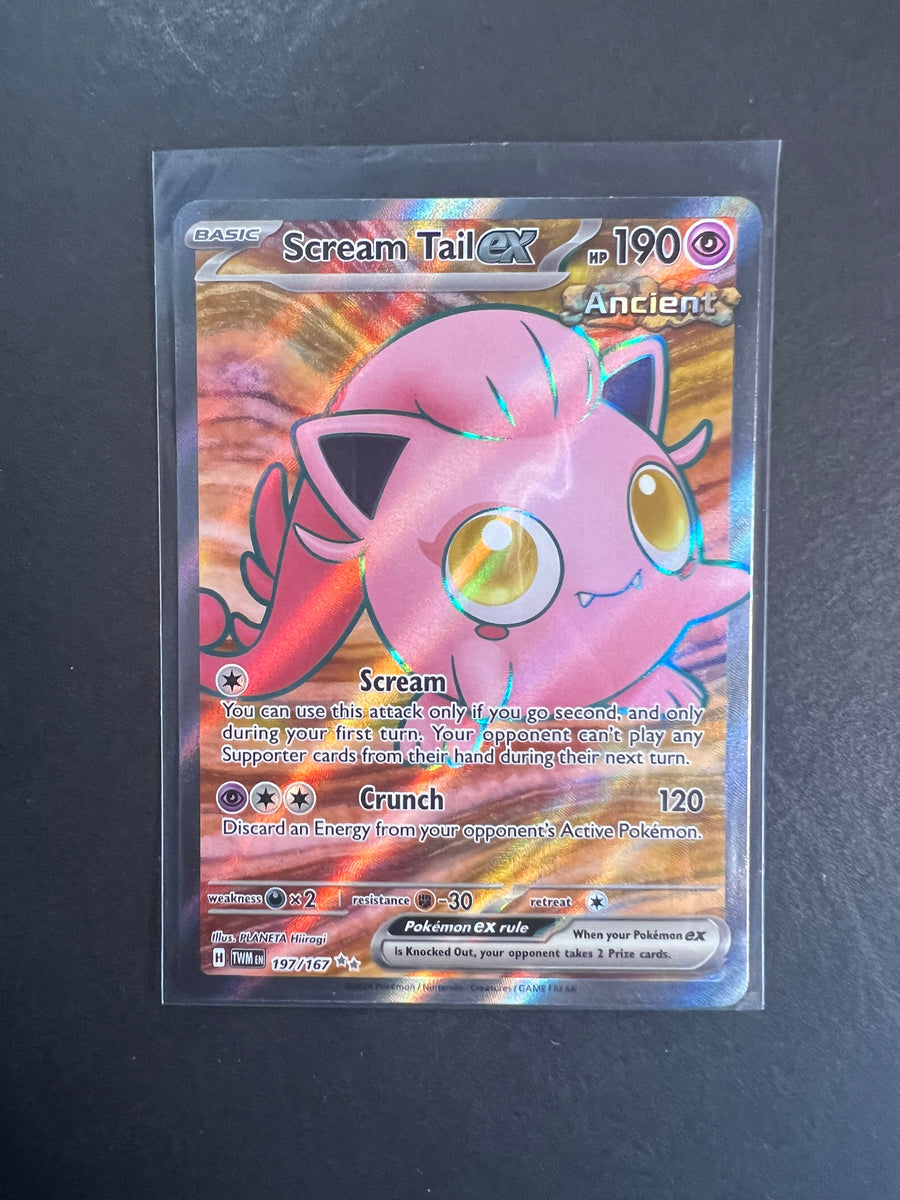 Scream Tail ex - 197/167 Full Art Ultra Rare - Twilight Masquerade ...