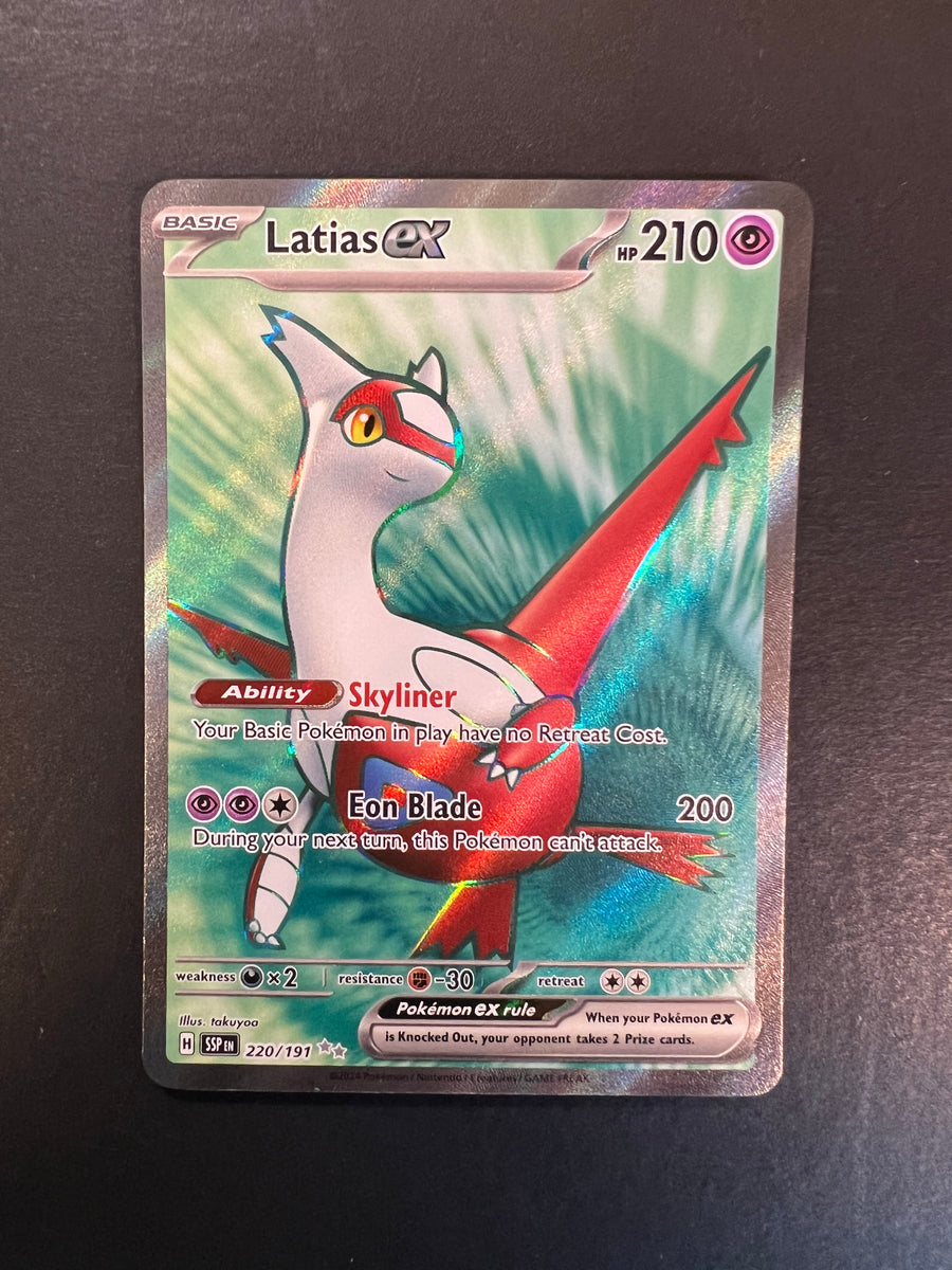 Latias ex - 220/191 Full Art Ultra Rare - Surging Sparks – JAB Games13