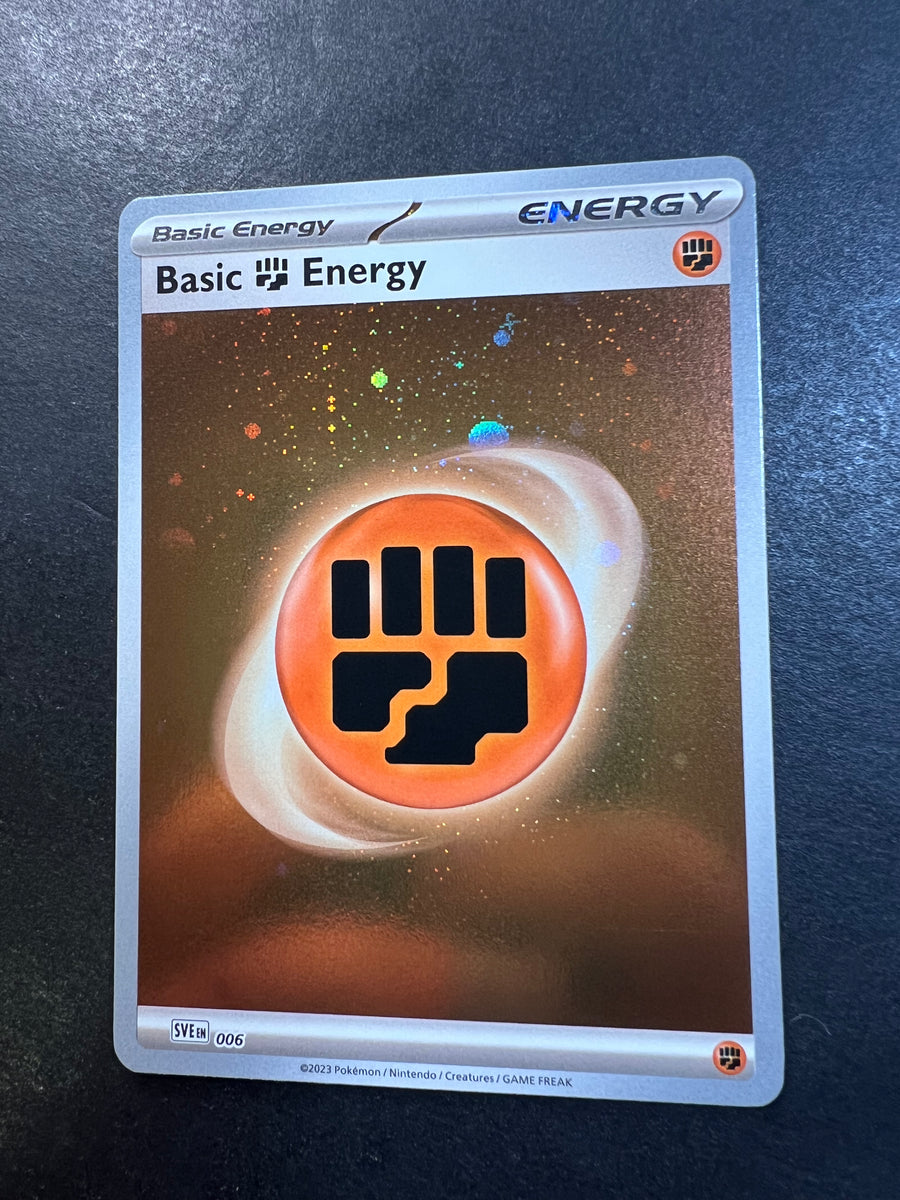 Fighting Energy - 006 Holo Rare - Pokemon 151 Set – JAB Games13