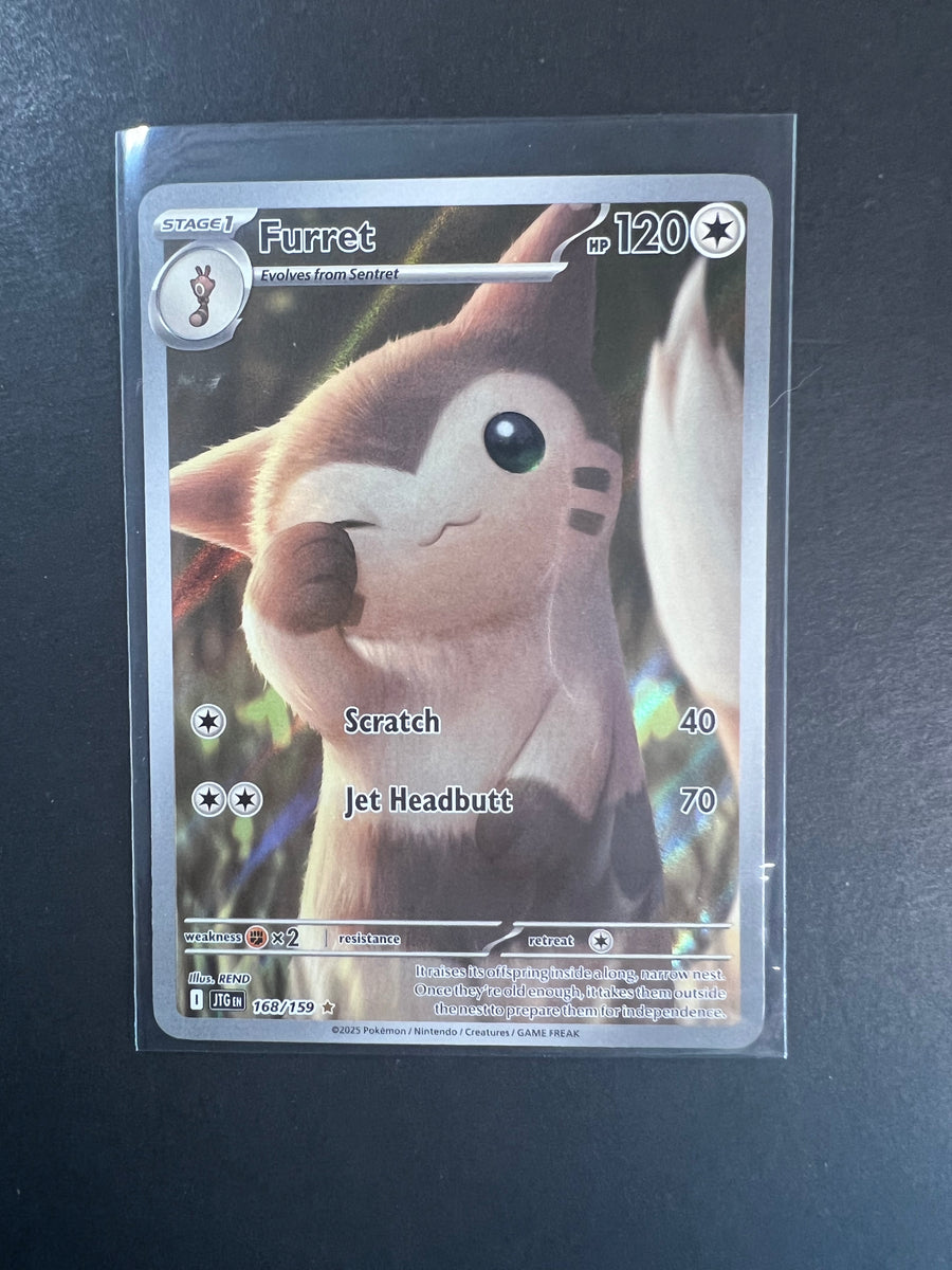 Furret - 168/159 Ultra Rare Art - Journey Together – JAB Games13