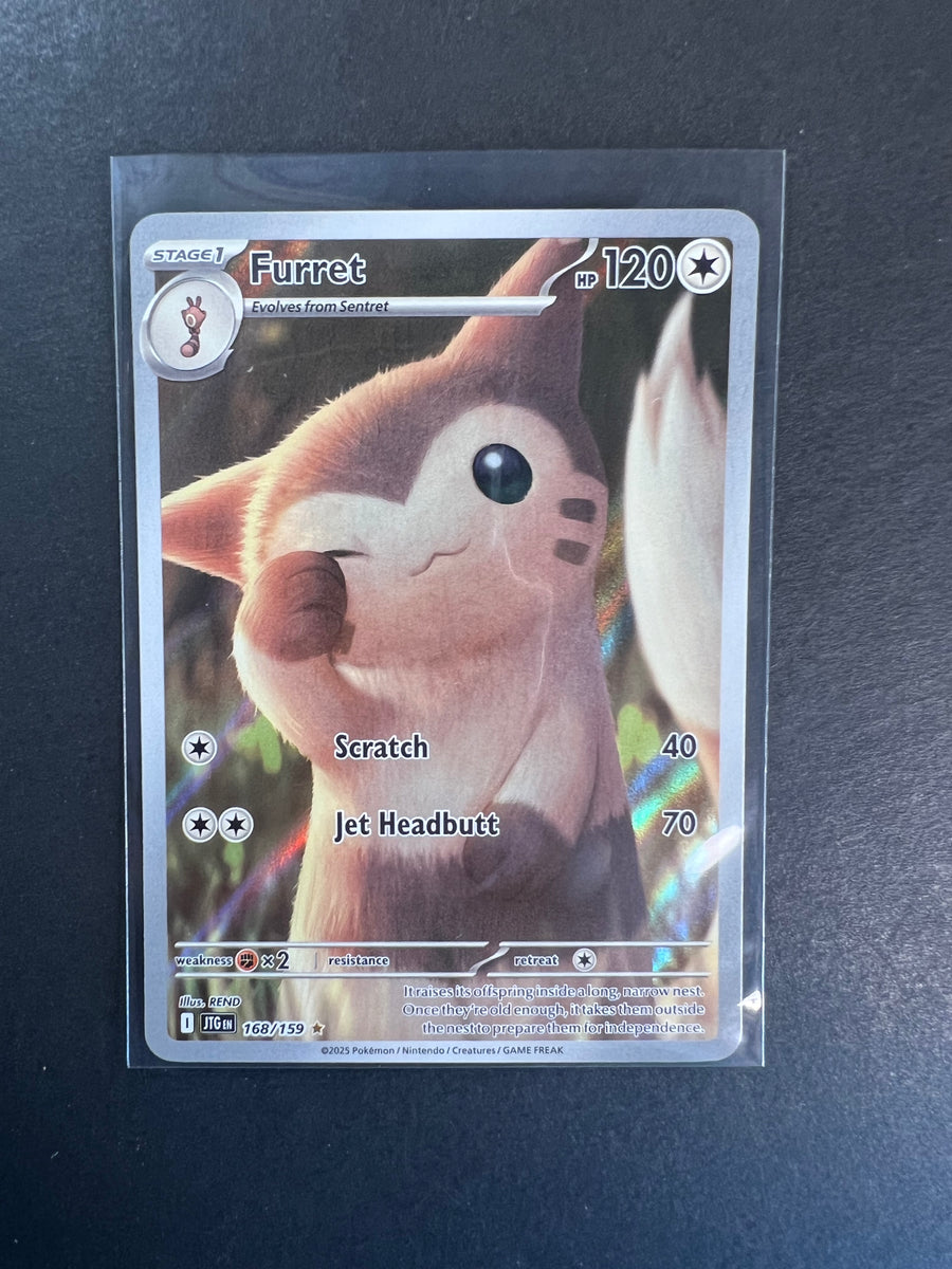 Furret - 168/159 Ultra Rare Art - Journey Together – JAB Games13