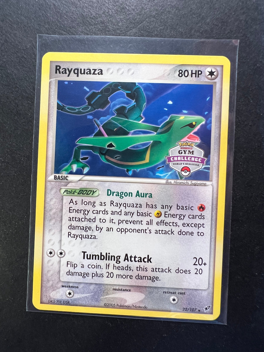 Rayquaza - 22/107 Gym Challenge Promo - Ex Deoxys Set – JAB Games13