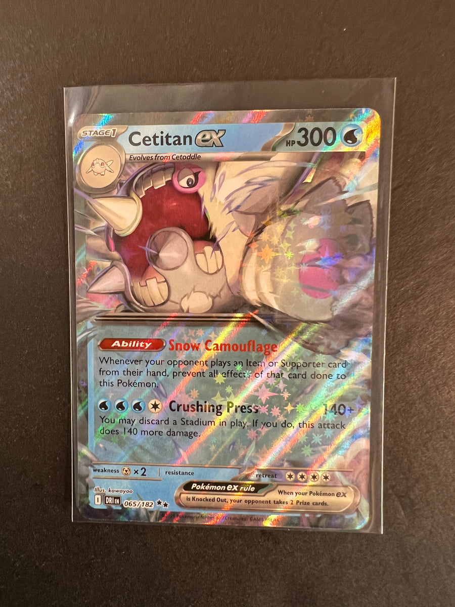 Cetitan ex - 065/182 Ultra Rare - Destined Rivals – JAB Games13