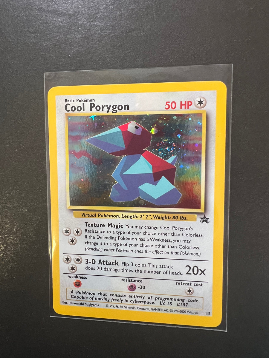 Cool Porygon - #15 Holo Black Star Promo - Pokemon WOTC – JAB Games13