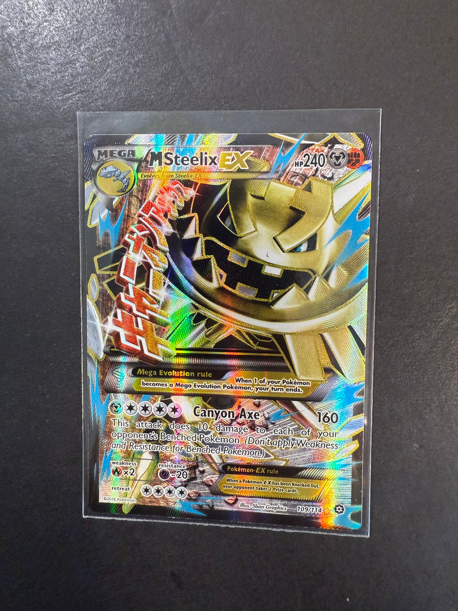 M Mega Steelix EX - 109/114 Full Art Ultra Rare - XY Steam Siege – JAB ...