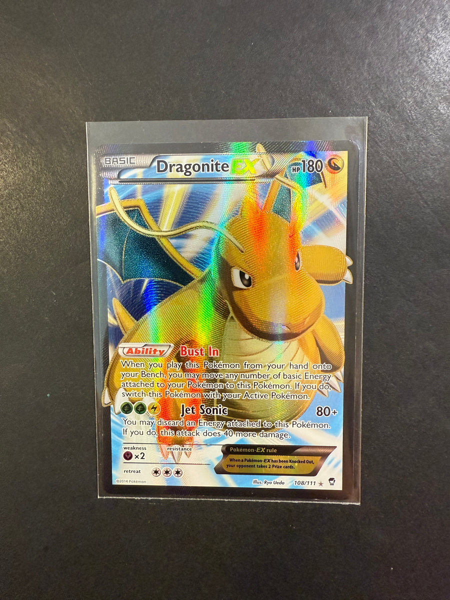 Dragonite ex - 108/111 Full Art Ultra Rare - XY Furious Fists – JAB Games13