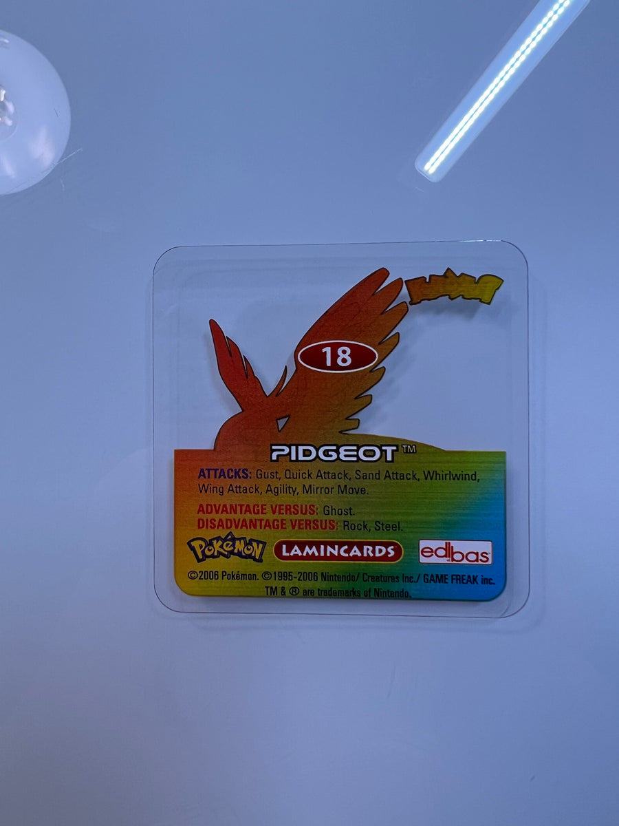 Pidgeot - 18/151 Pokemon Lamincards – JAB Games13
