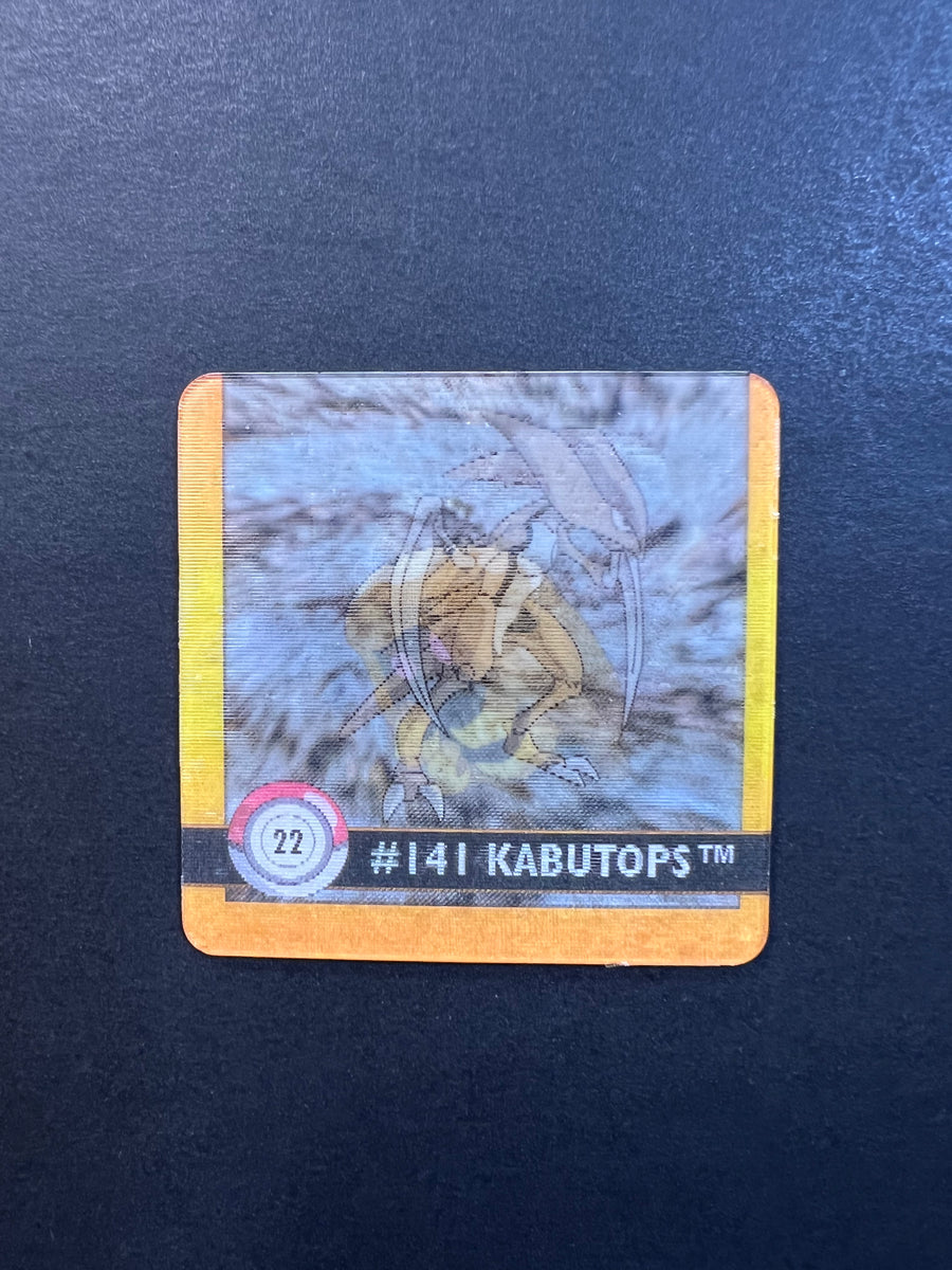 Kabuto & Kabutops Pokemon Artbox Action Flipz Premier Edition Card ...