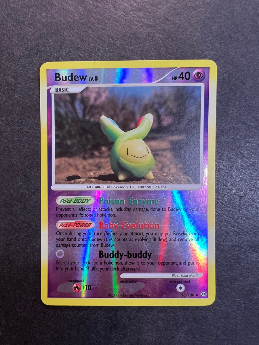 Budew - 33/100 Reverse Holo - Stormfront Set – JAB Games13