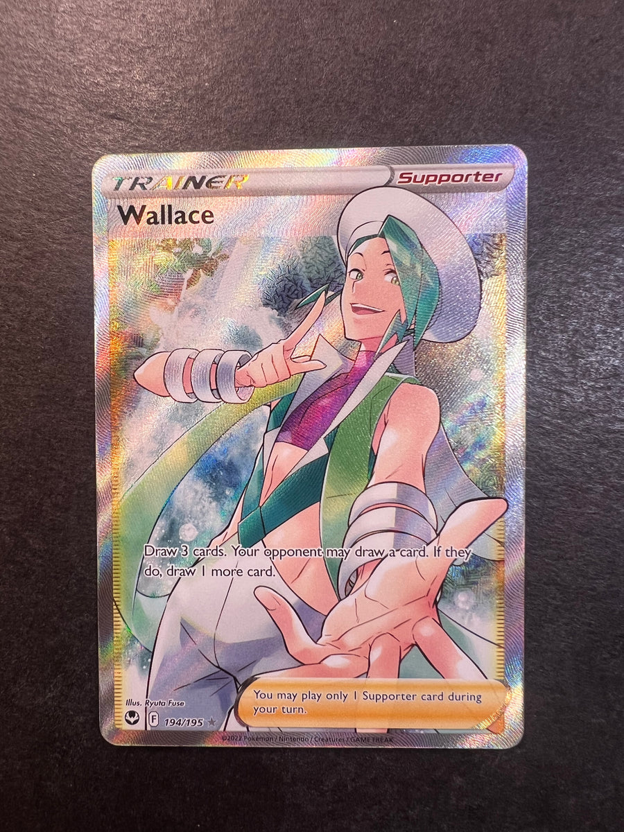 Wallace - 194/195 Full Art Ultra Rare Trainer - Silver Tempest – JAB ...