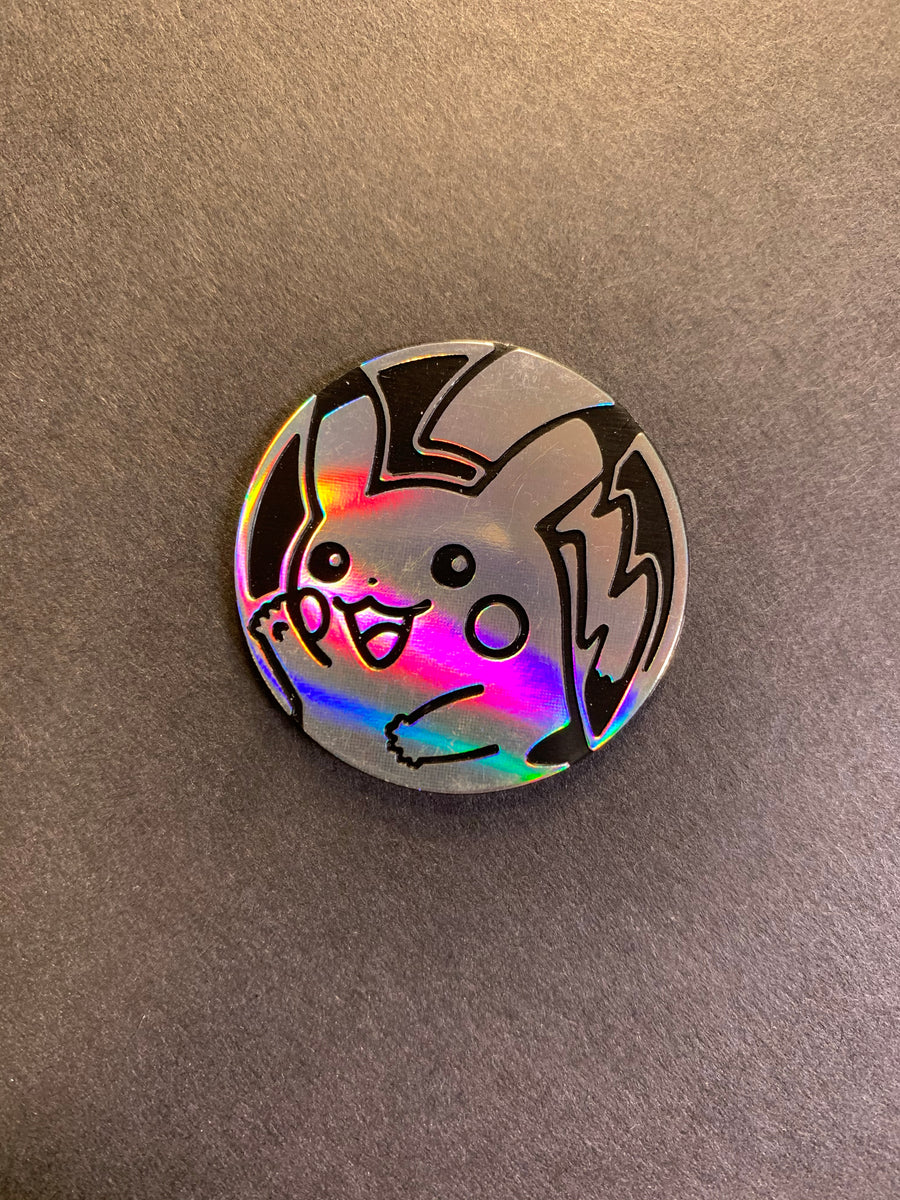 Official Silver Pikachu Pokemon Coin - Waving! – JAB Games13