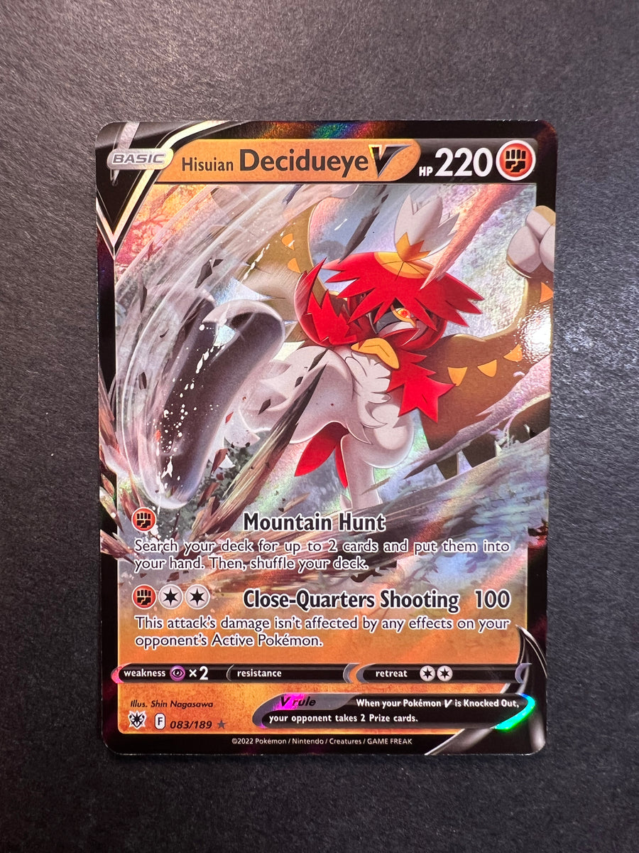 Hisuian Decidueye V - 083/189 Ultra Rare - Astral Radiance – JAB Games13