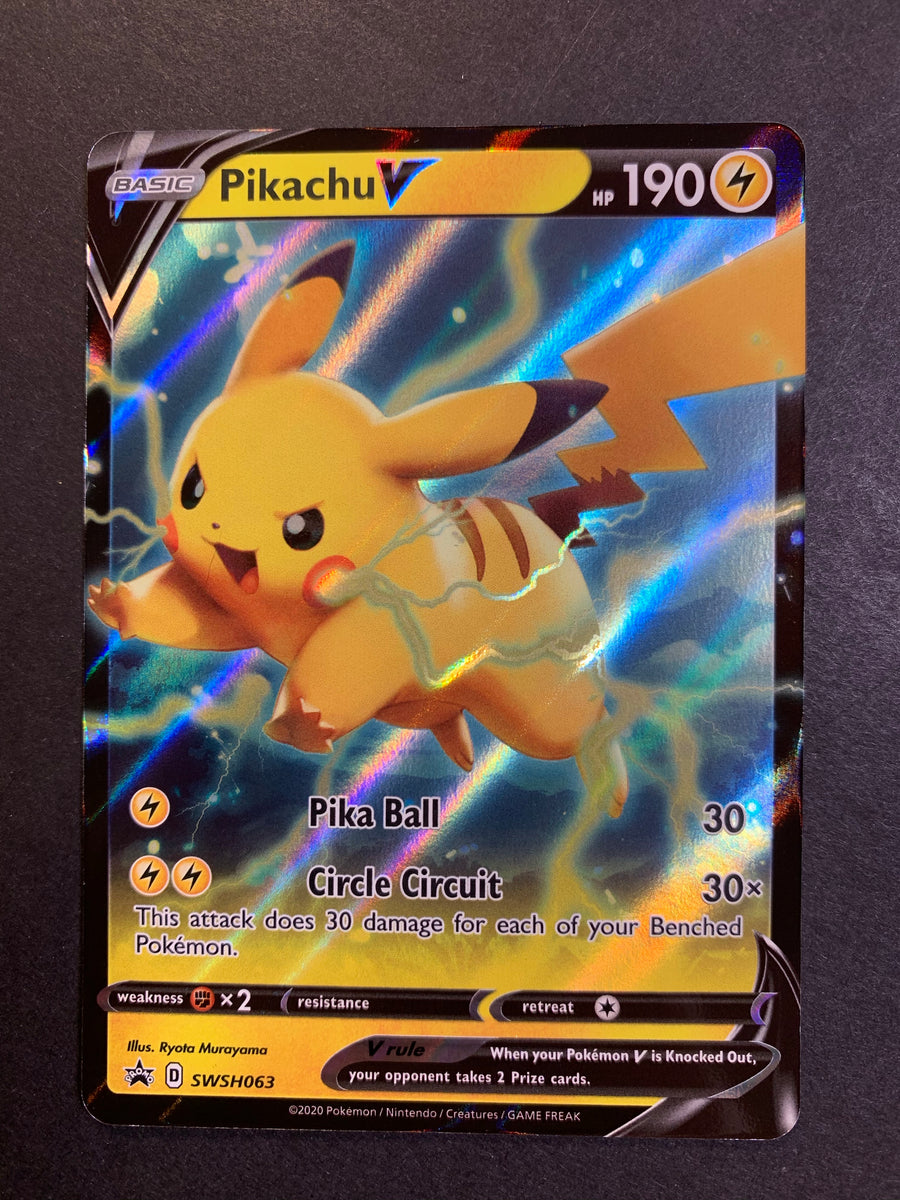 Pikachu V - SWSH063 Ultra Rare Promo – JAB Games13