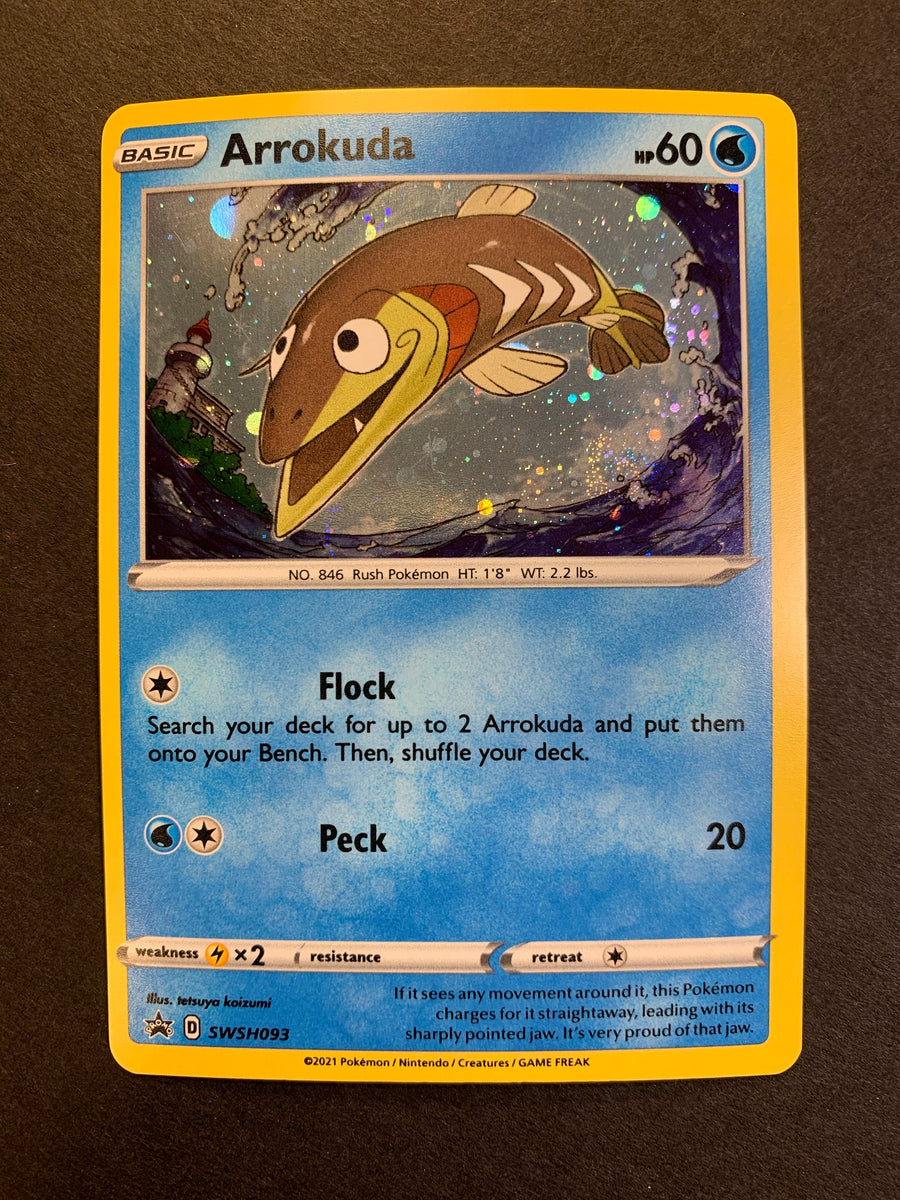 Arrokuda - SWSH093 Holo Rare Promo - Battle Styles – JAB Games13