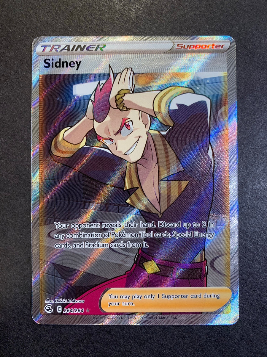 Sidney - 264/264 Full Art Ultra Rare Trainer - Fusion Strike – JAB Games13