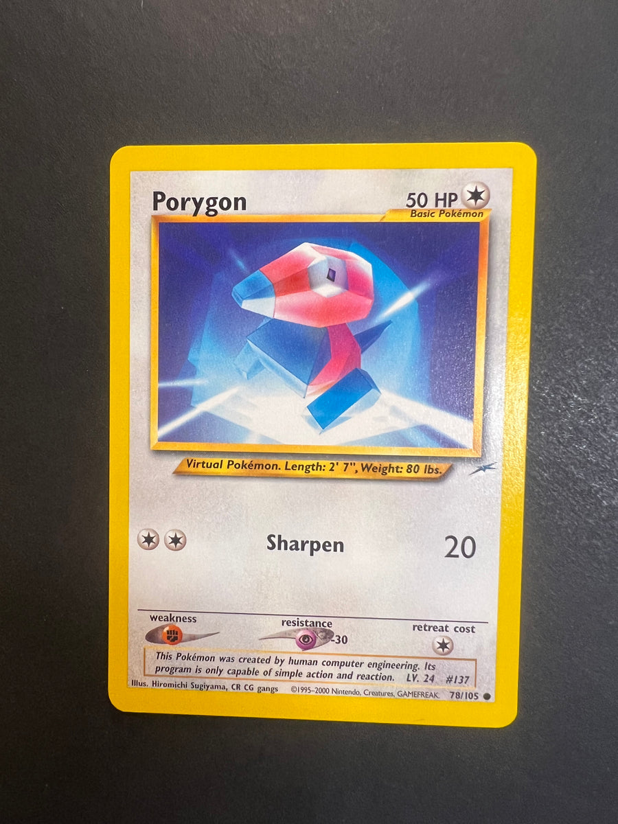 Porygon - 78/105 Neo Destiny Set – JAB Games13